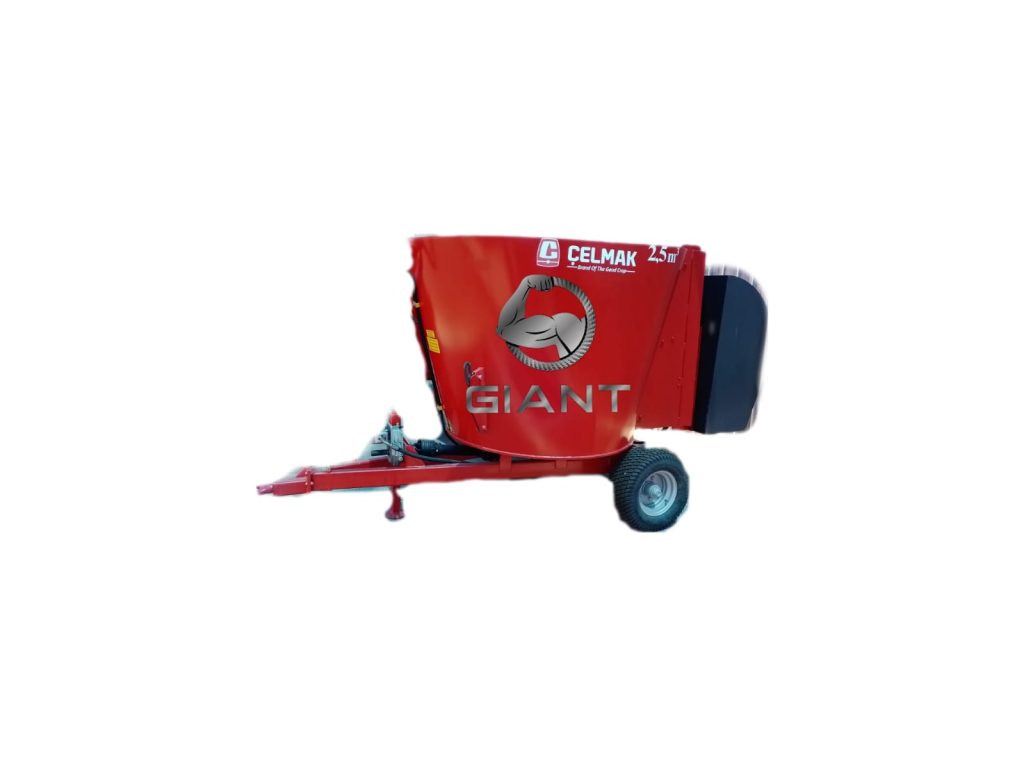 2.5 Cube Trailed Feed Mixer 3 Point Hyd - Tractor Giants
